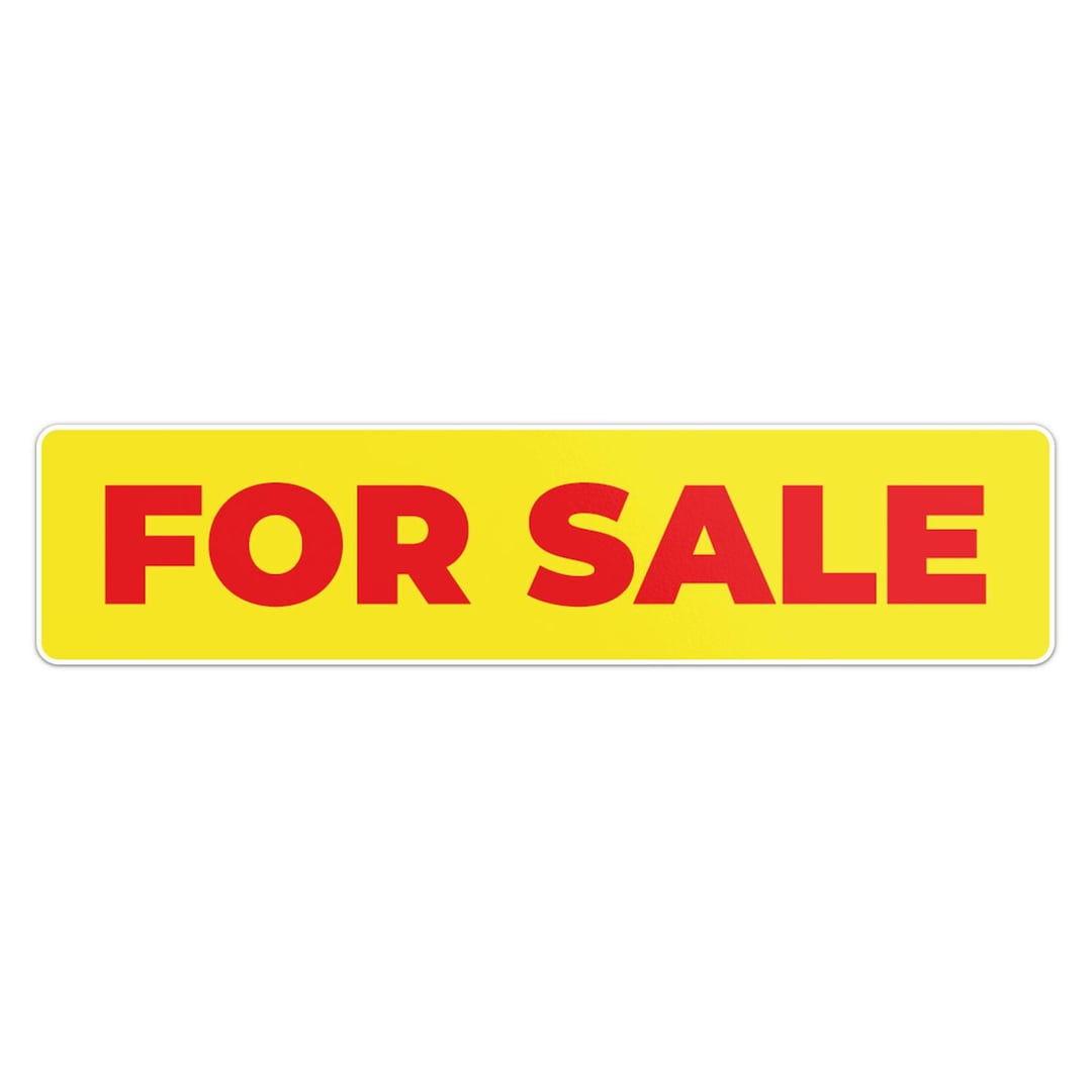 FOR SALE Vinyl Yellow Line Sticker Decal - Etsy