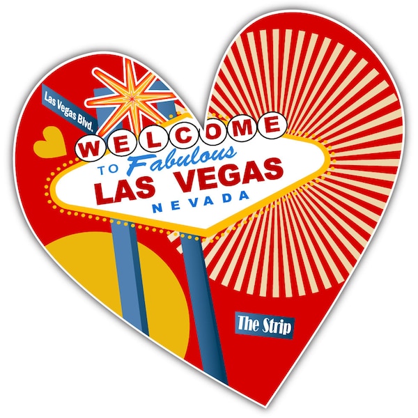 Las Vegas Bumper Sticker - Etsy
