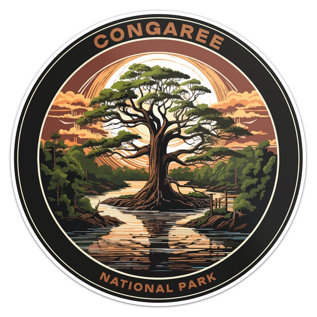 Congaree National Park Sticker Car Bumper Decal - Etsy