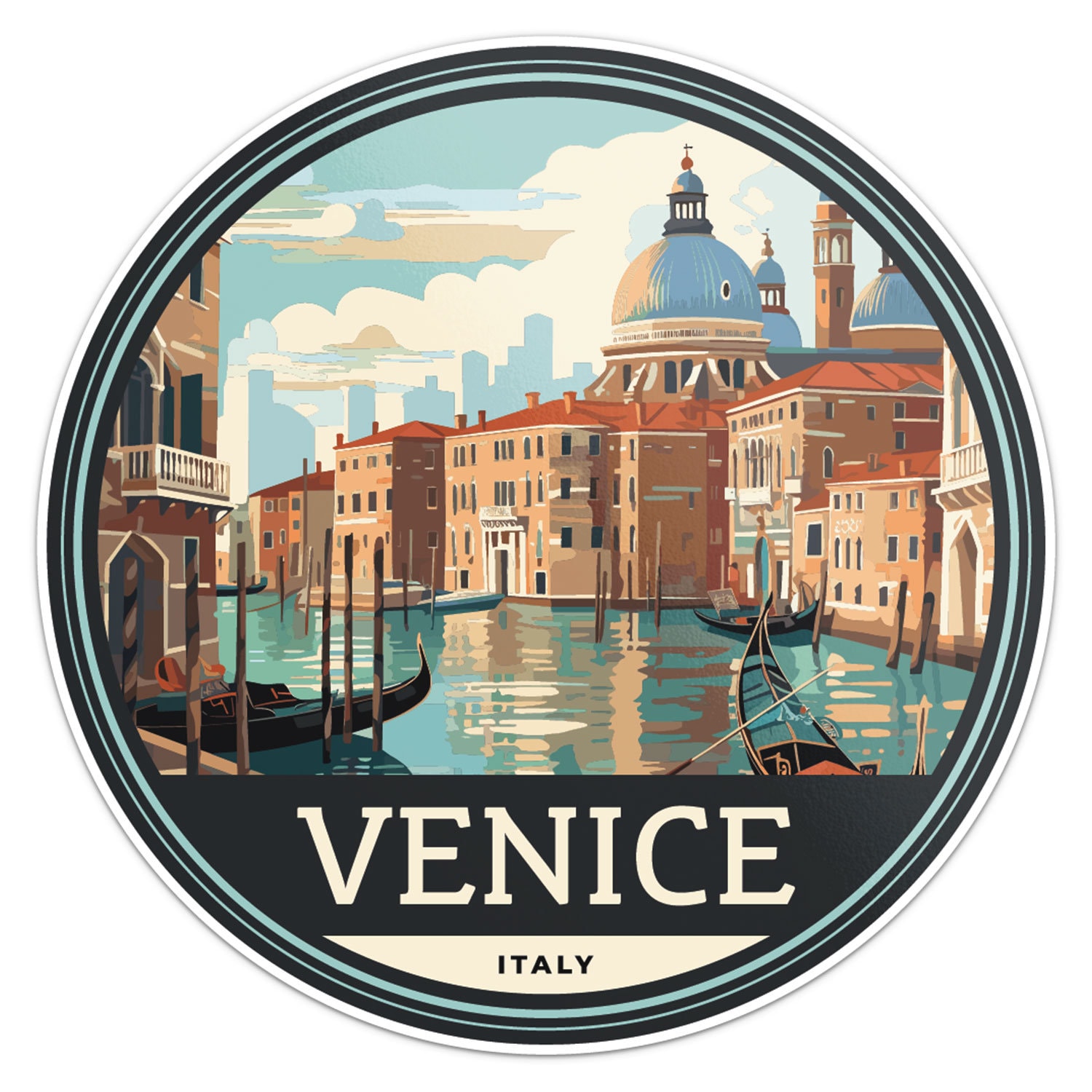 Italy Venice City Vinyl Sticker Car Bumper Decal - Etsy