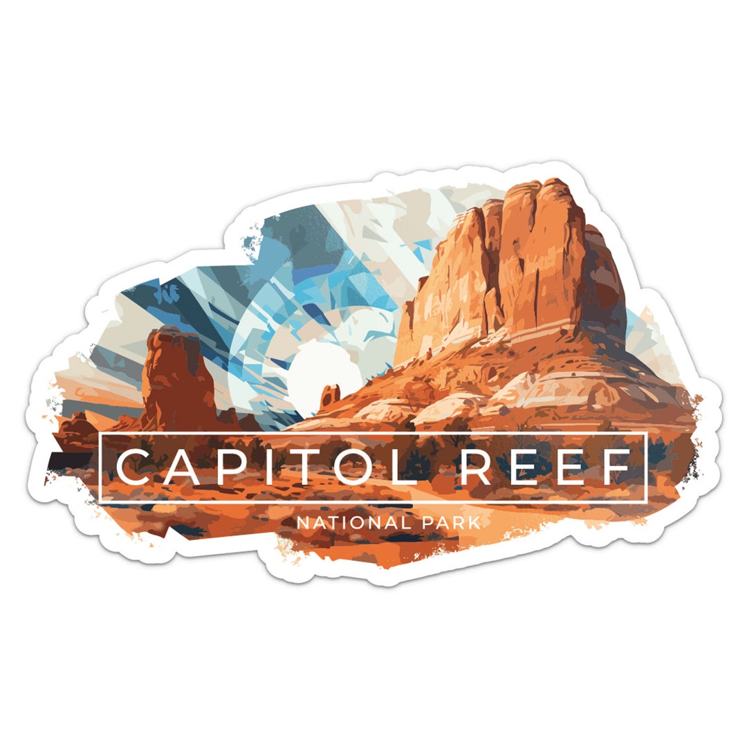 Capitol Reef National Park Sticker Vinyl Car Bumper Decal - Etsy