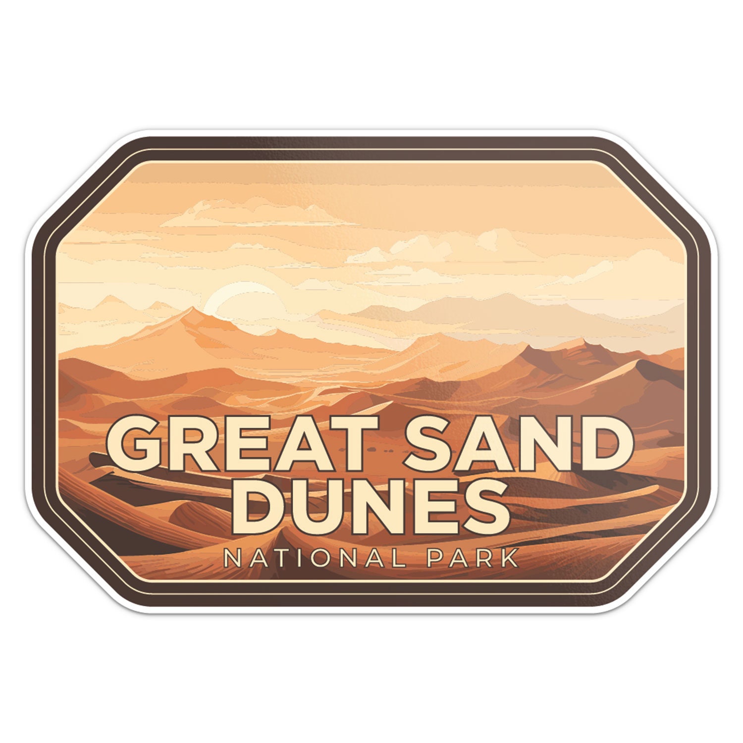 Great Sand Dunes National Park Sticker Vinyl Car Bumper - Etsy