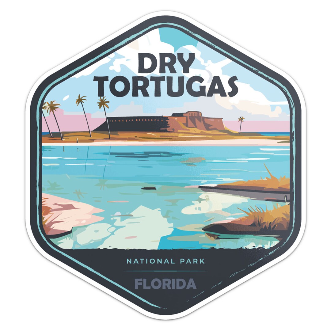 Dry Tortugas National Park Sticker Car Bumper Decal - Etsy