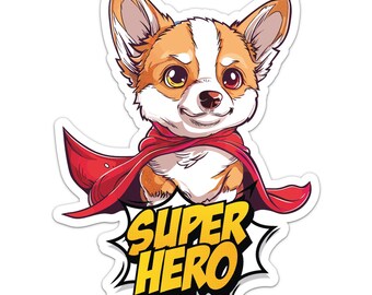 Funny Welsh Corgi Dog Sticker Car Bumper Decal - Etsy