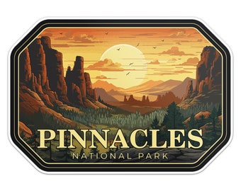 Pinnacles National Park Sticker Vinyl Car Bumper Decal - Etsy