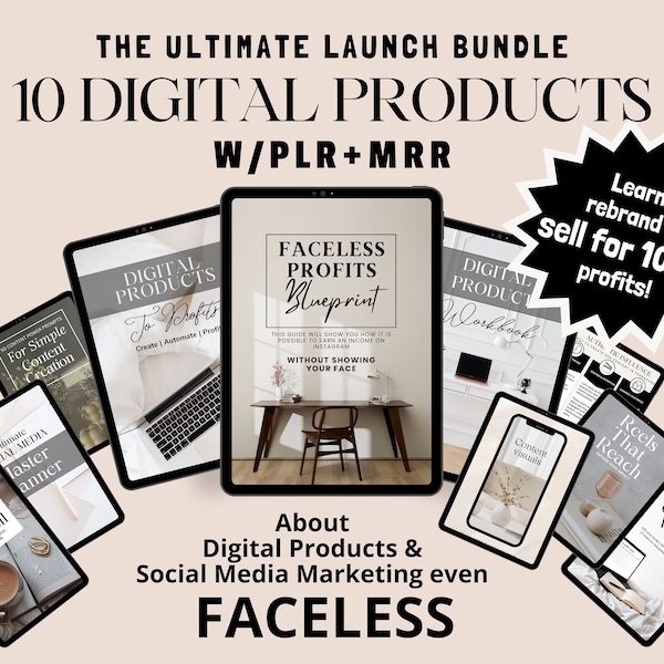 Done for You Digital Products - Etsy