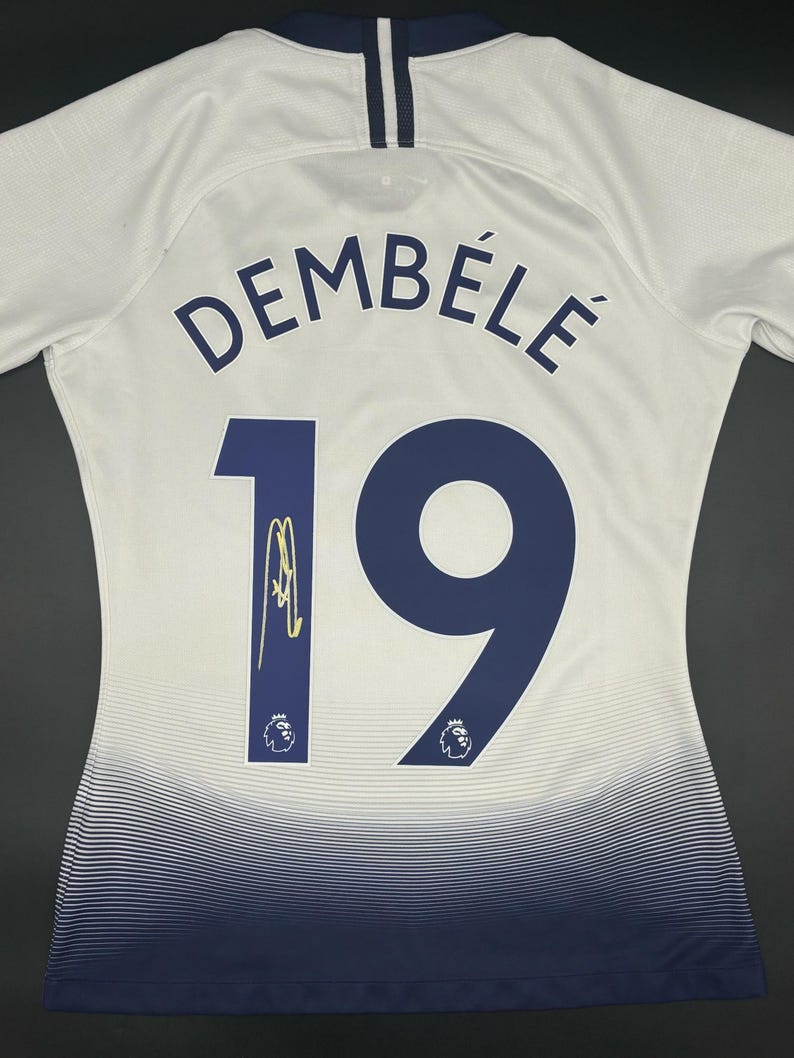Mousa Dembélé Signed Shirt - Etsy