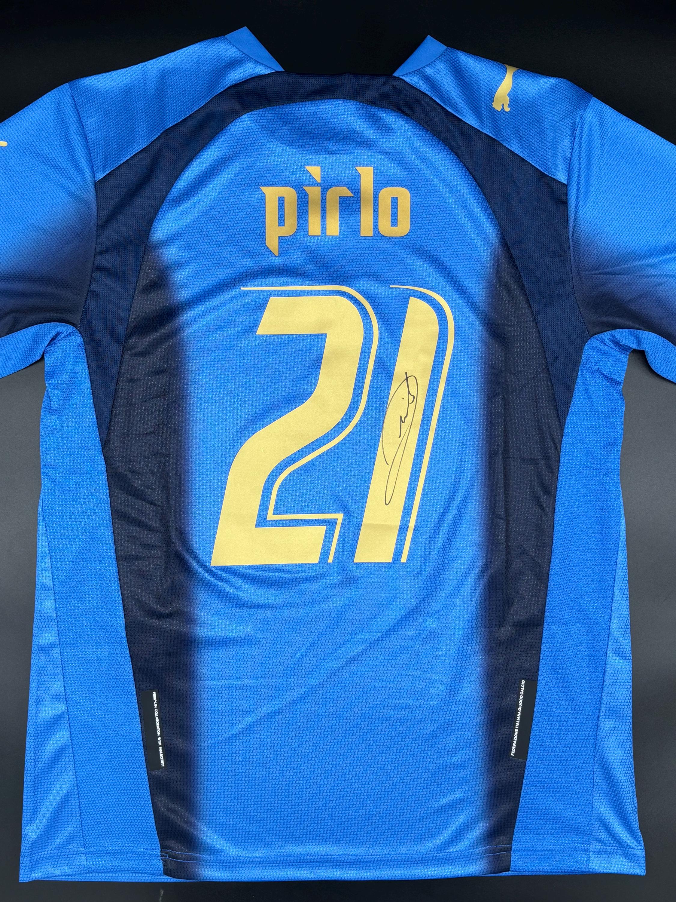 Signed Andrea Pirlo Shirt - Etsy