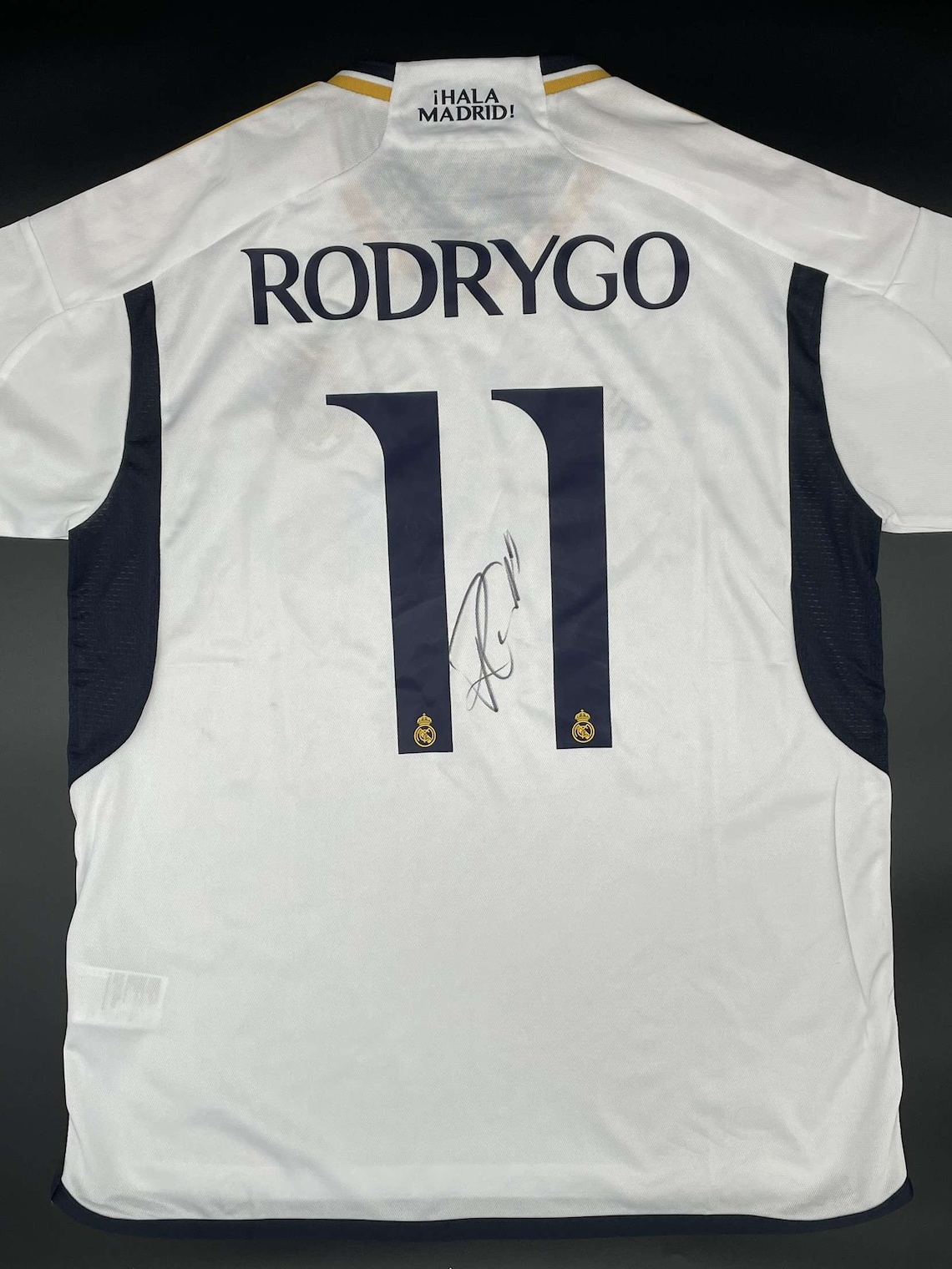 Hand Signed Football Shirt by Rodrygo - Etsy