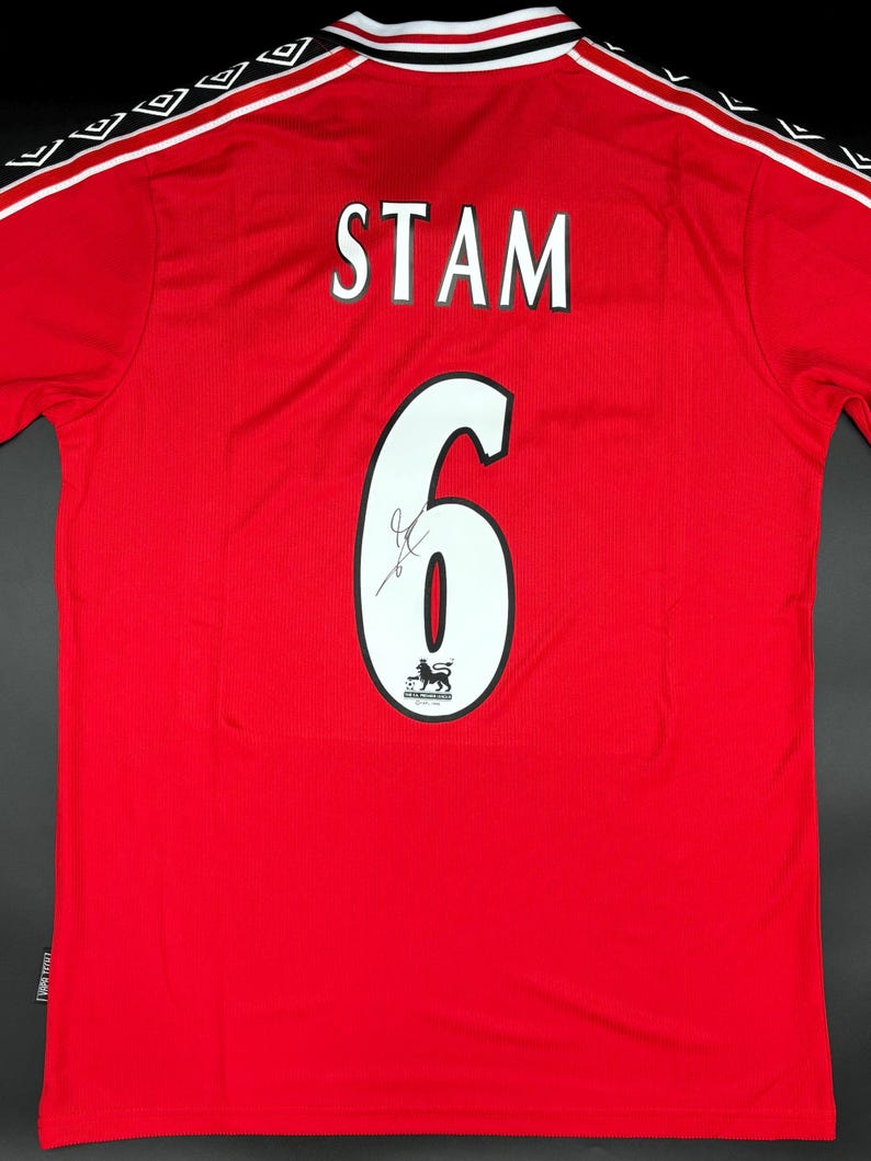 Jaap Stam Signed Shirt - Etsy
