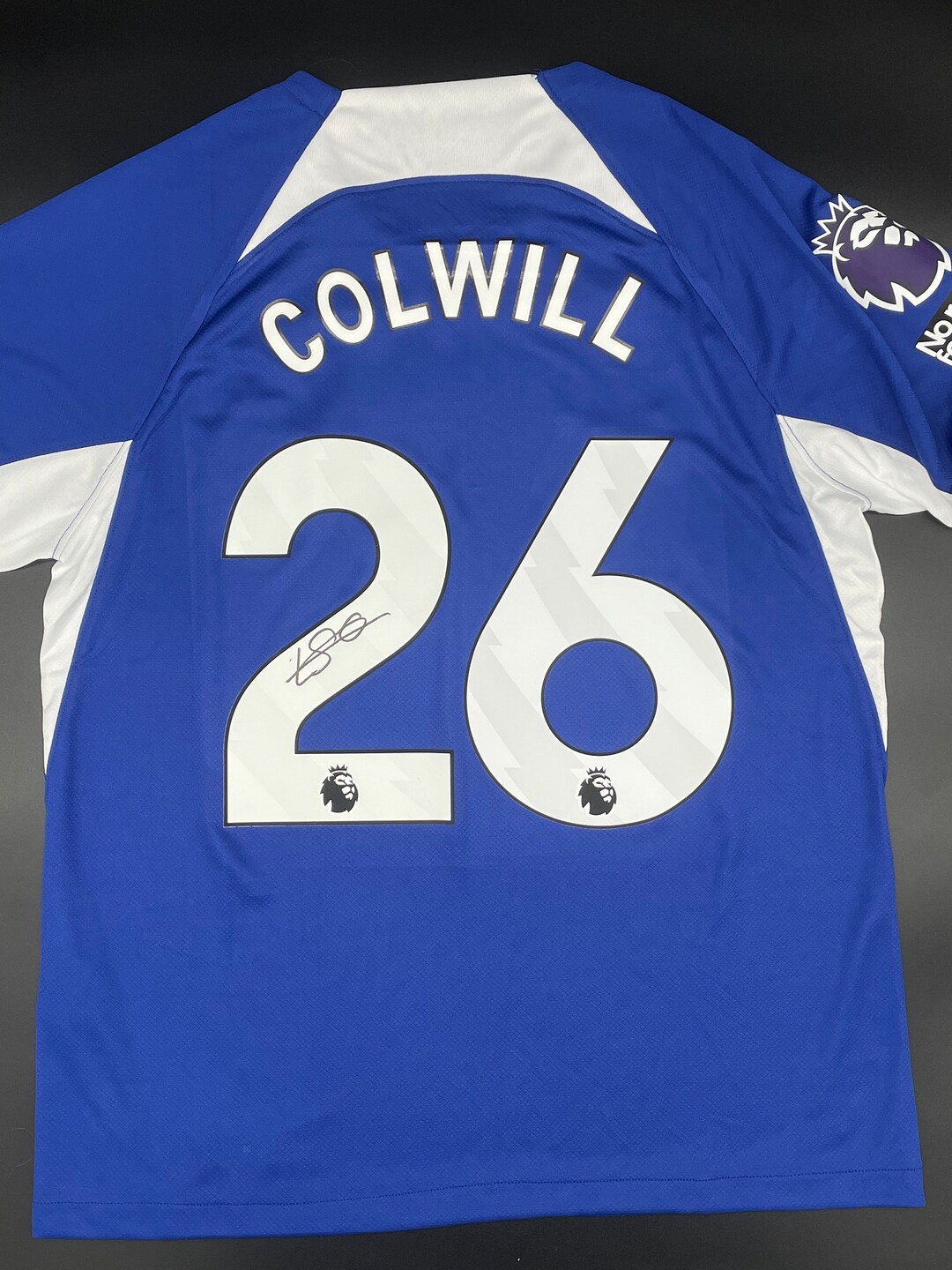 Hand Signed Levi Colwill Chelsea Home Shirt - Etsy
