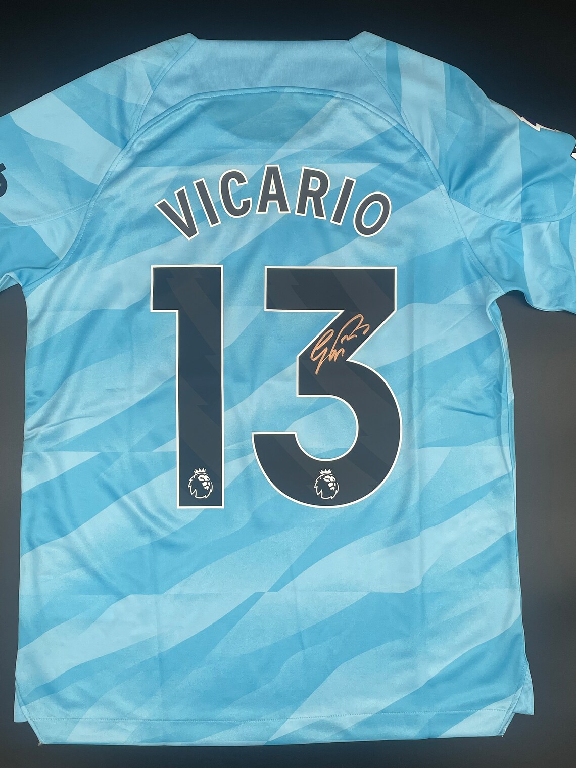 Signed Guglielmo Vicario Football Shirt - Etsy