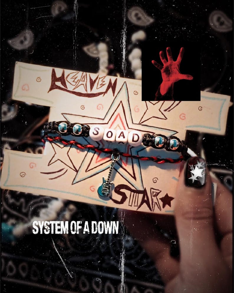 BRACELETS Inspired by NU Metal/rock Bands | Deftones, Korn, Limp Bizkit ...