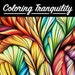 Coloring Tranquility: Therapeutic Abstract Patterns #5 - Etsy