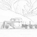 Vintage Semis: Adult Coloring Book Classic Semi Trucks #1 - Etsy
