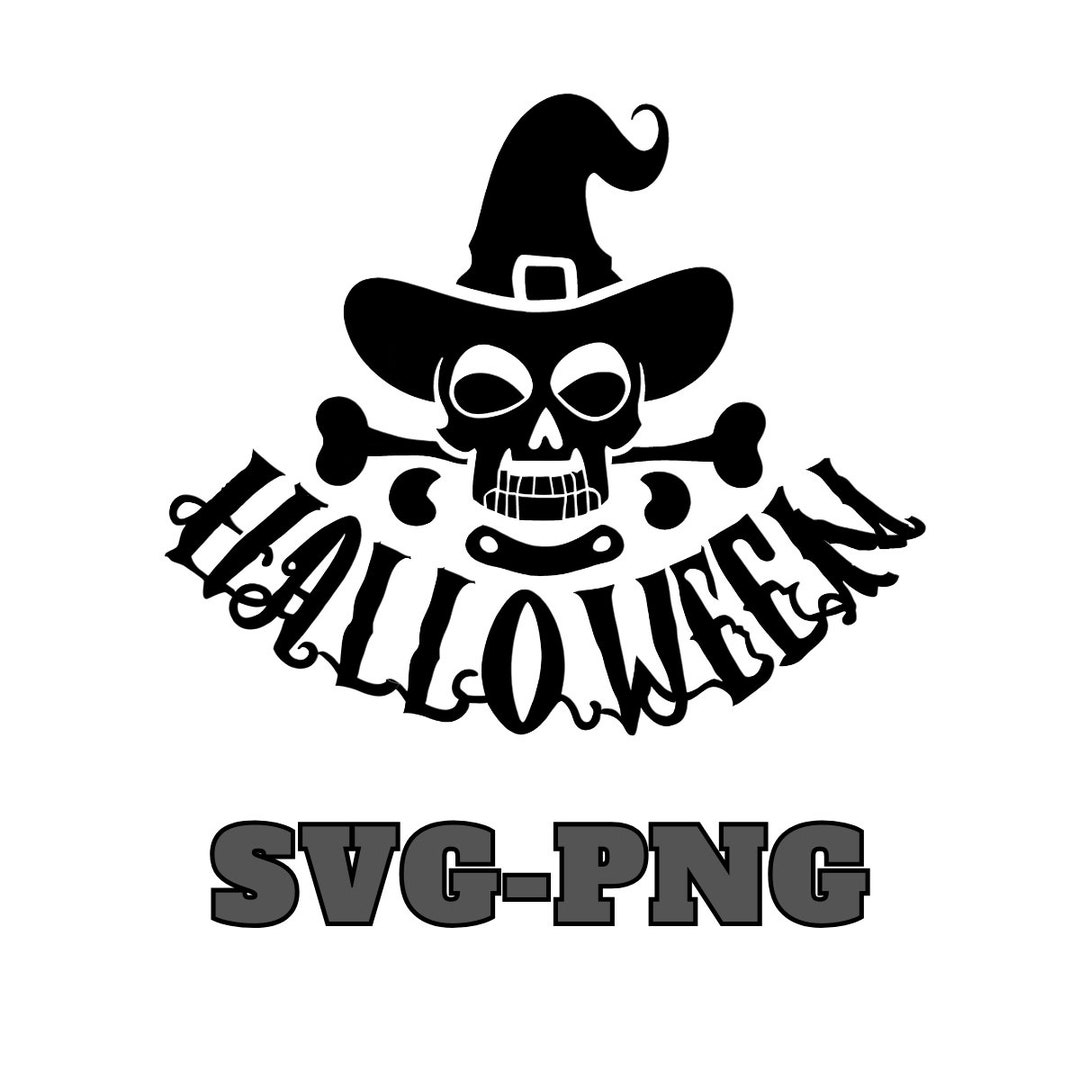 Skeleton Face Halloween Svg, Digital Download - Etsy