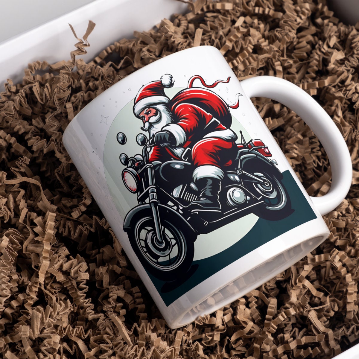 Biker Santa Claus Svg-png, Funyy Christmas Digital Download - Etsy
