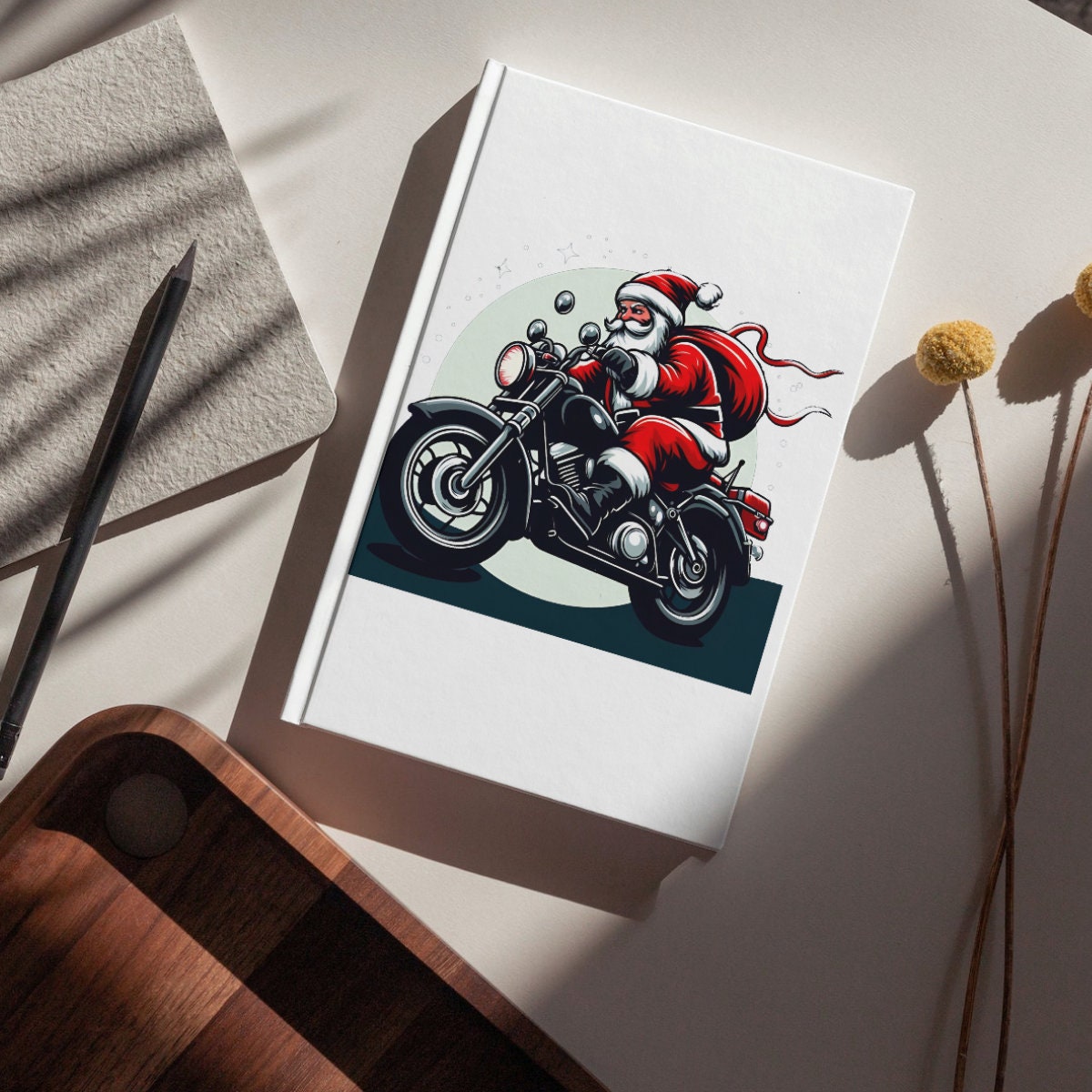 Biker Santa Claus Svg-png, Funyy Christmas Digital Download - Etsy