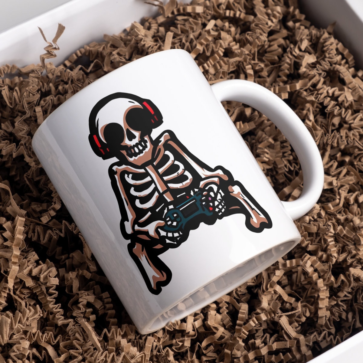 Gamer Skeleton Svg-png Digital Download, Funny Skeleton Print File - Etsy