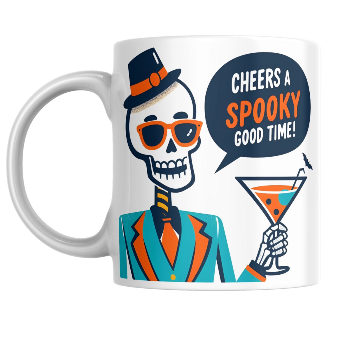 Funny Skeleton Svg-png Digital Download, Cheers a Spooky Good Time ...