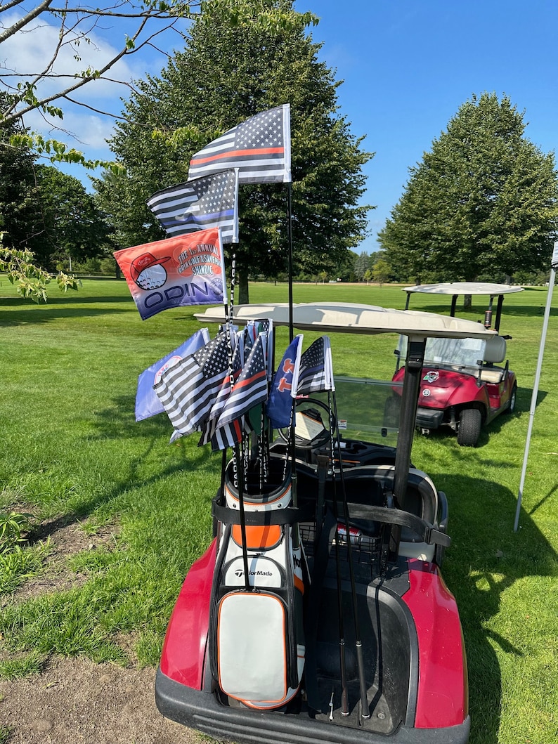 Caddy Flags - Golf Bag Flag - Golf Gift - American Flag - Etsy