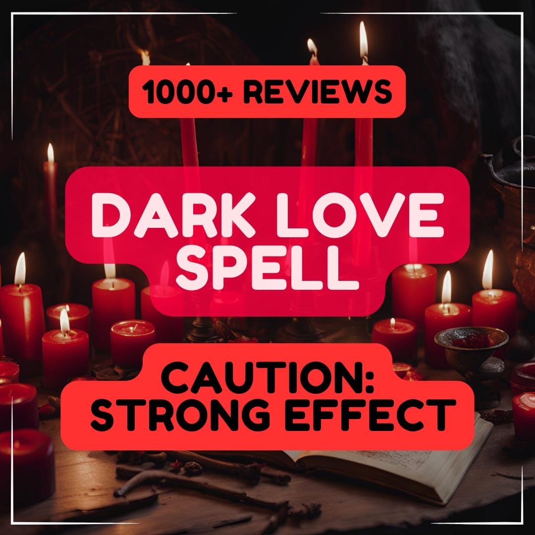 BLACK MAGIC Love Spell With Reading and Proof of Cast Quick Results ...