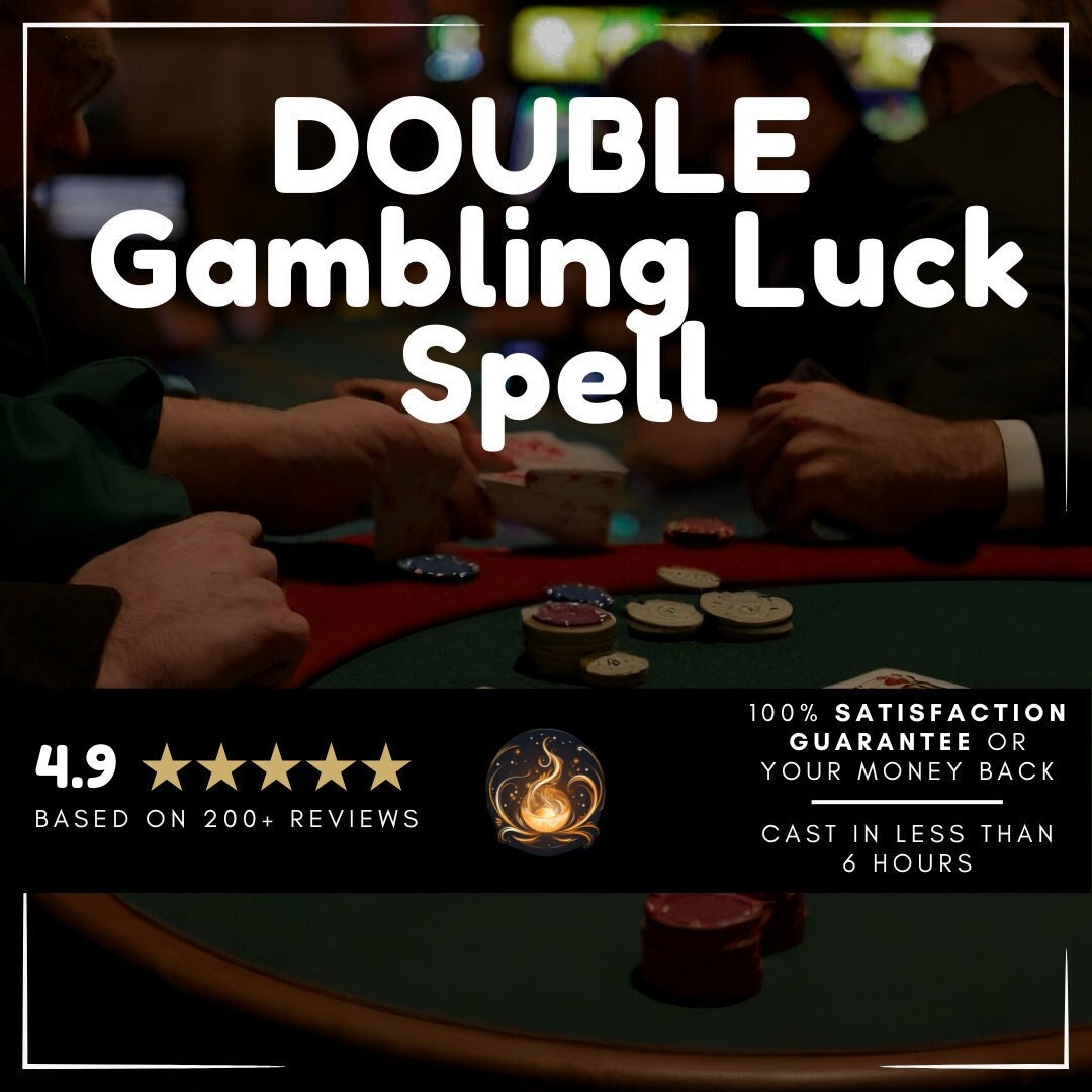 DOUBLE GAMBLING LUCK Spell Get Rich Quick Financial Blessing Spell ...