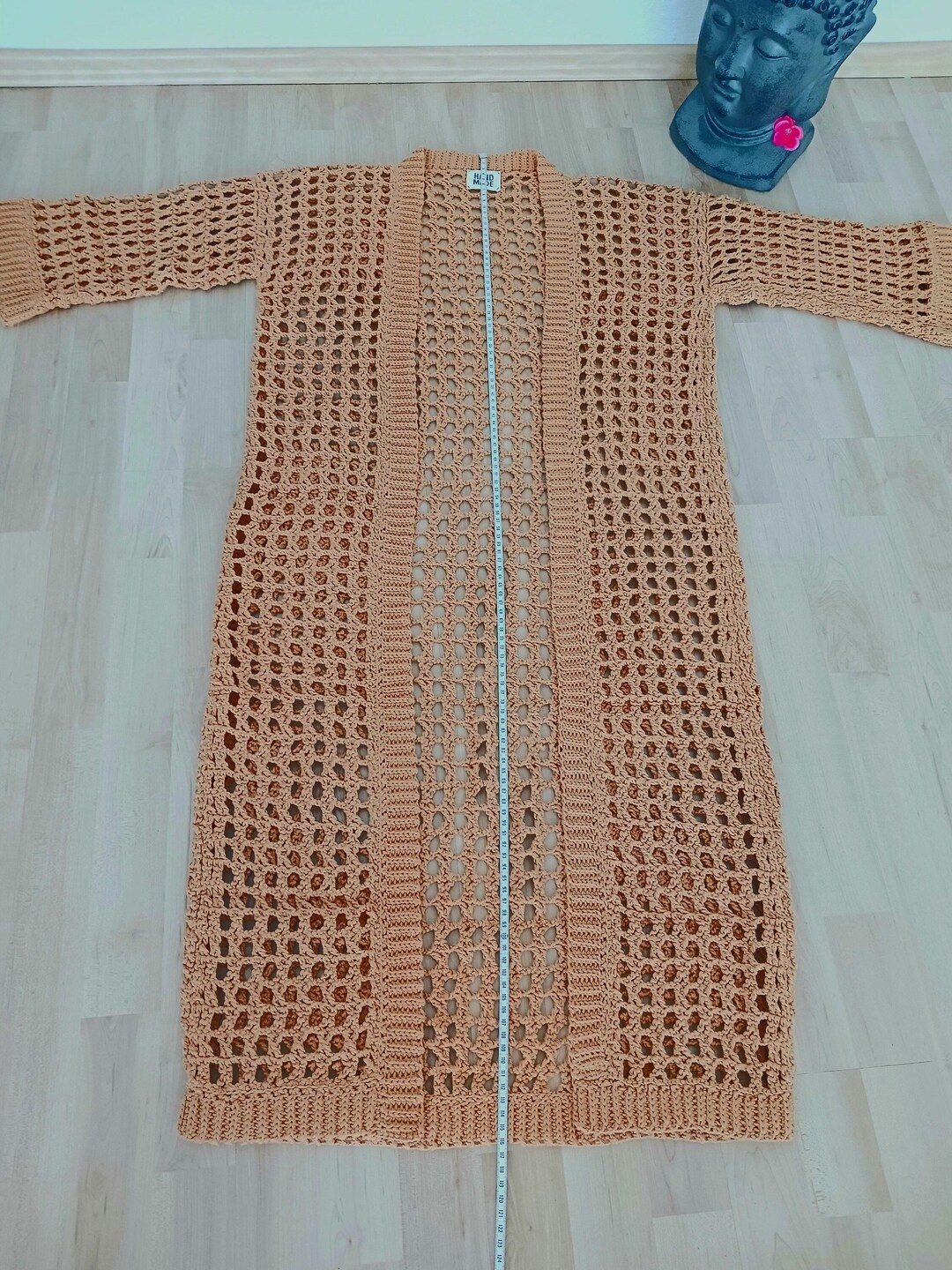 Long Openwork Jacket Crochet. Chaqueta Larga Calada Ganchillo. - Etsy