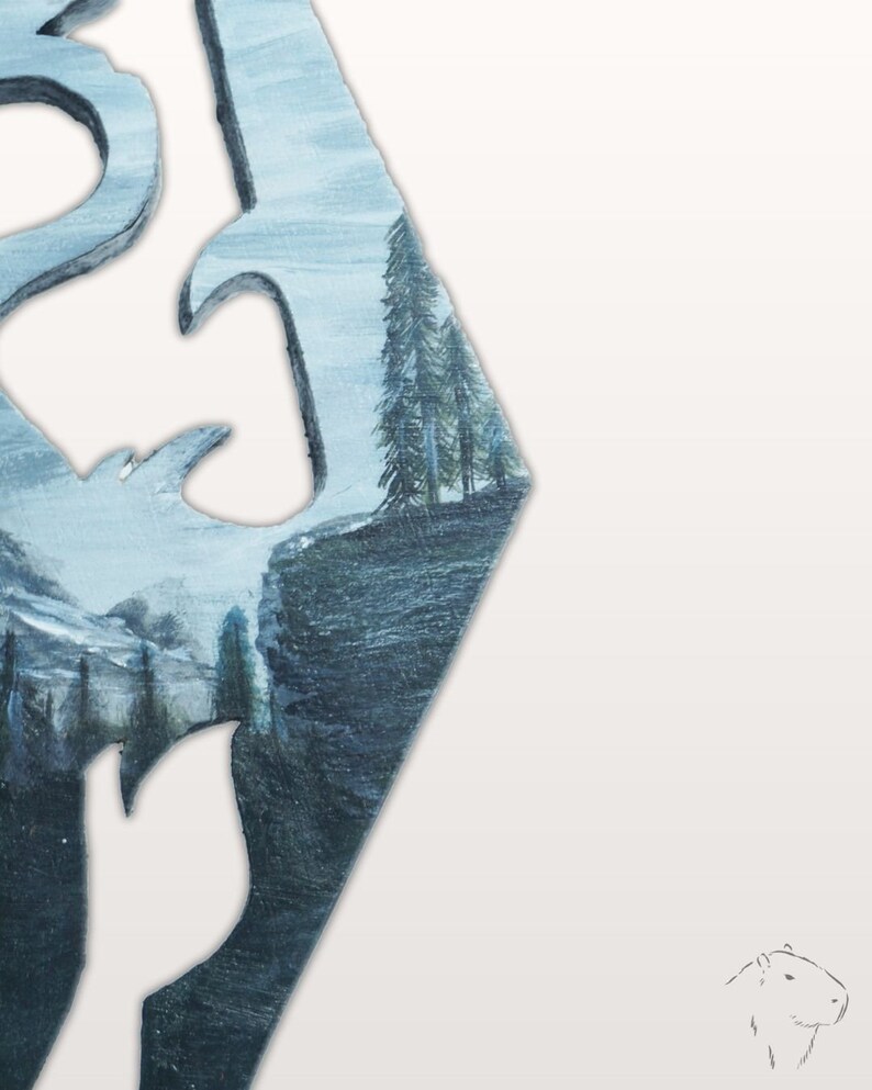 Handmade Skyrim Merch Figure the Elder Scrolls: Skyrim - Etsy