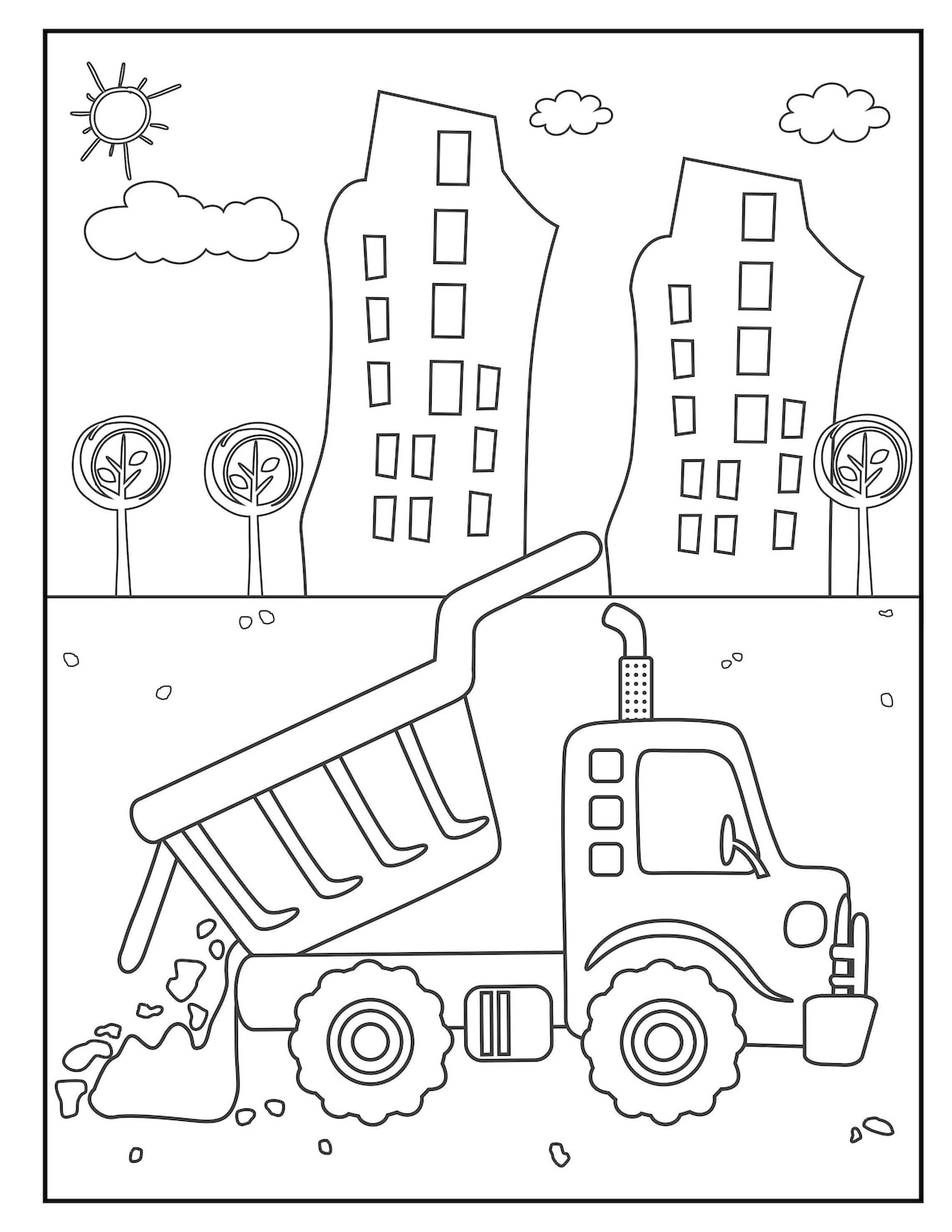 Coloring Adventure for Kids - Etsy