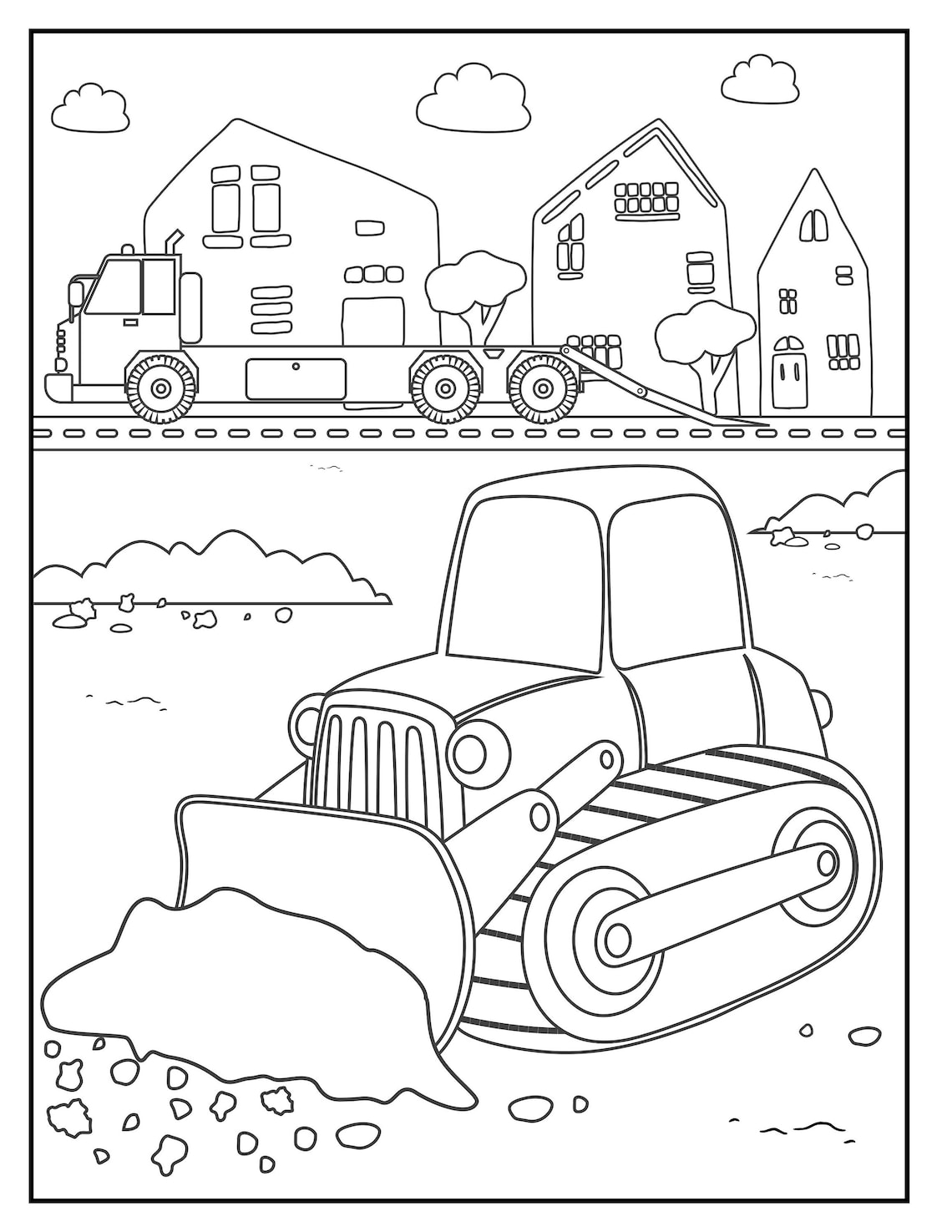 Coloring Adventure for Kids - Etsy