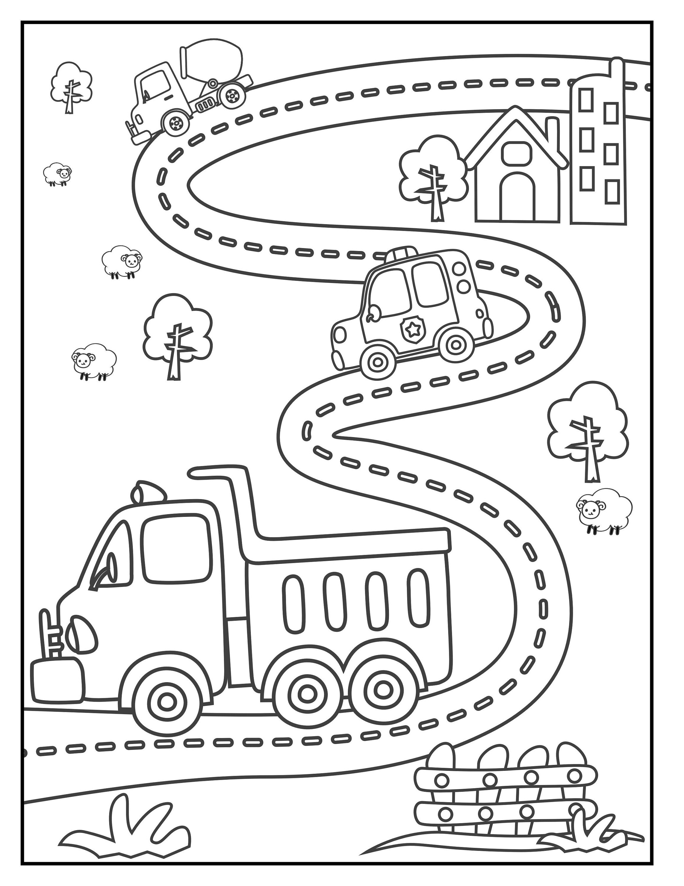 Coloring Adventure for Kids - Etsy