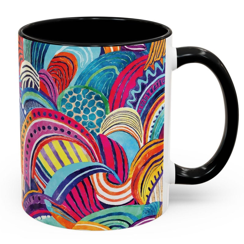 Bohemian Coffee Mugs - Etsy