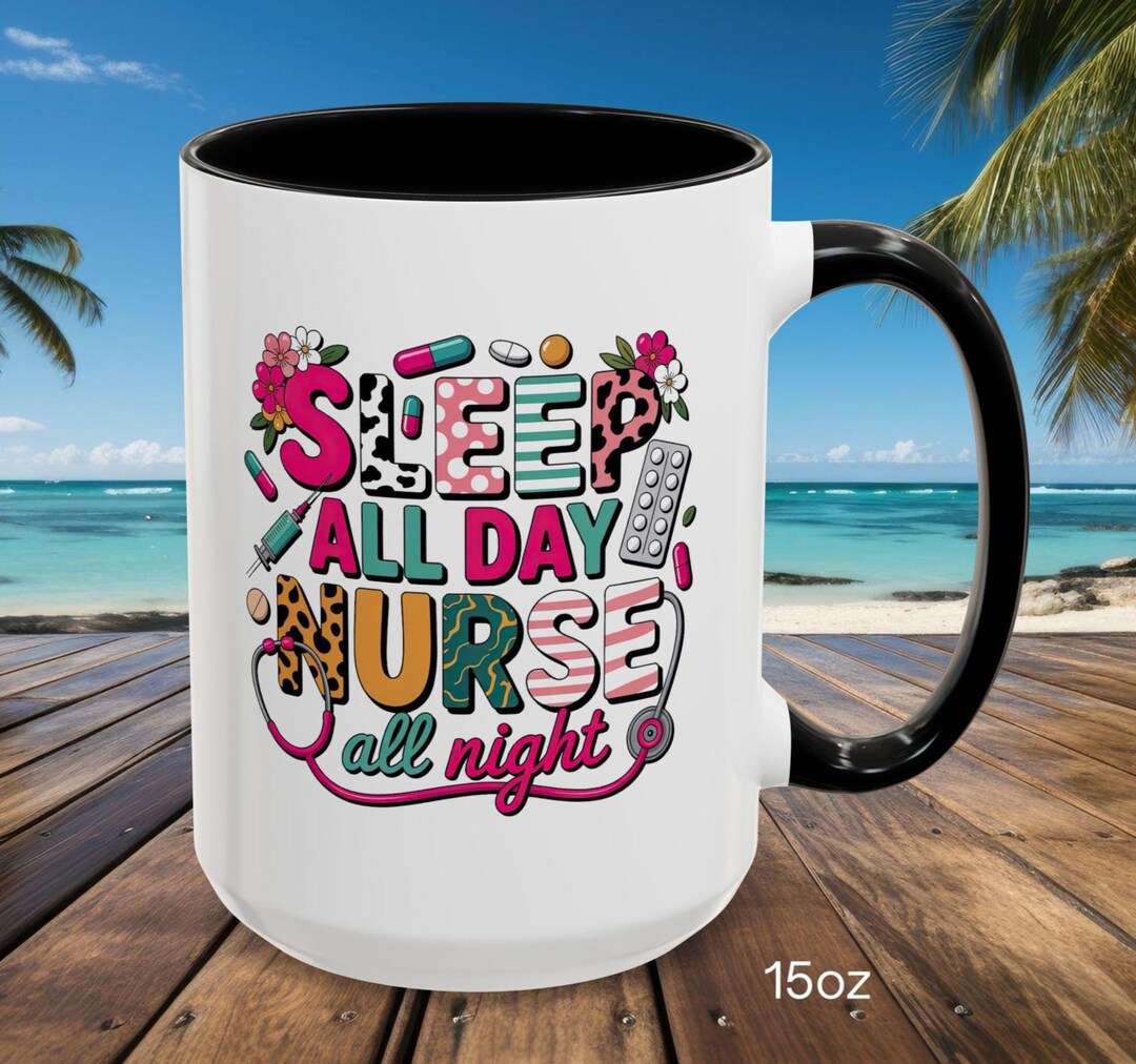 Funny Nurse Mug, Night Shift Nurse Coffee Cup 11oz, 15oz - Etsy
