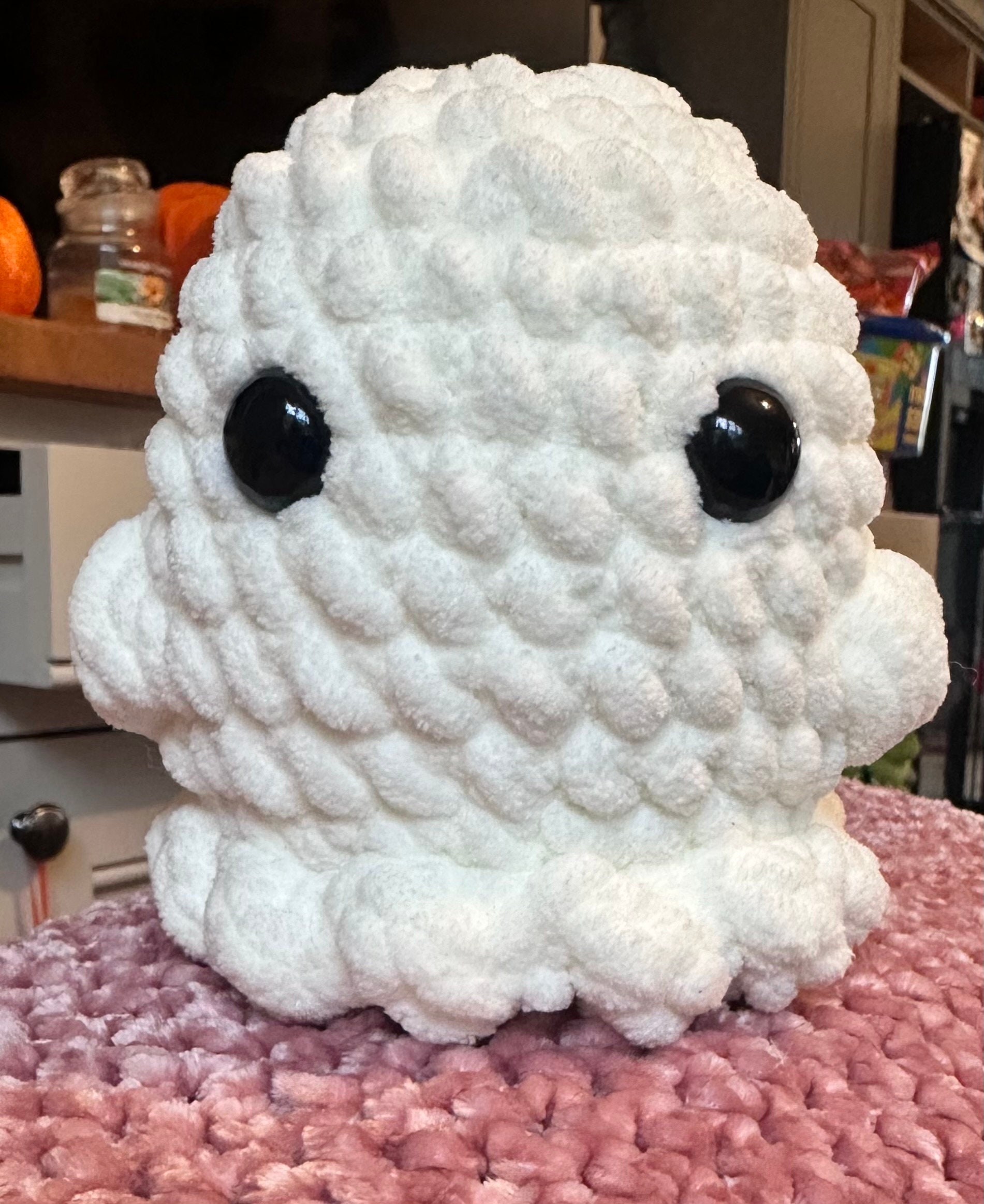 Cute Small Crochet Ghost Plushie - Etsy