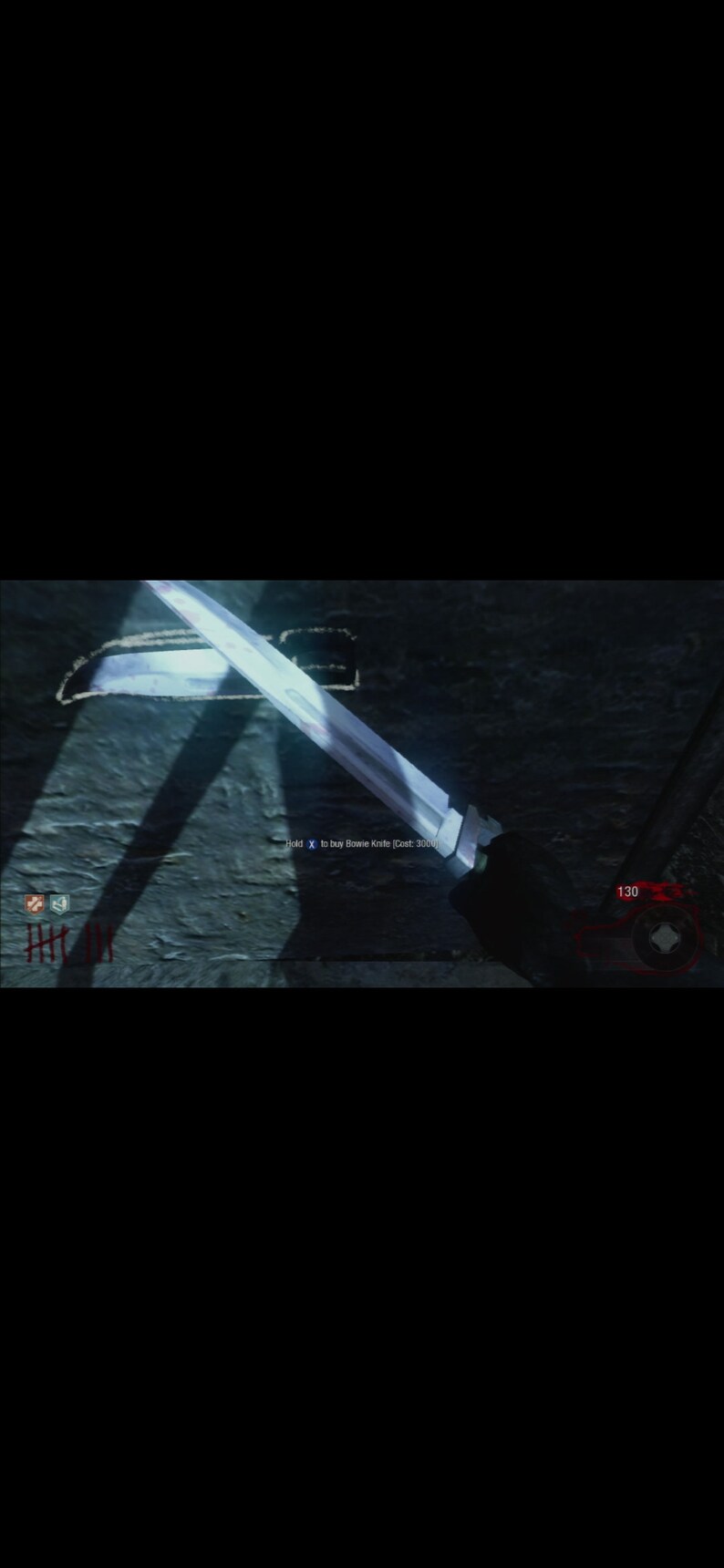 Call of Duty Zombies Bowie Knife 1:1 Replica - Etsy