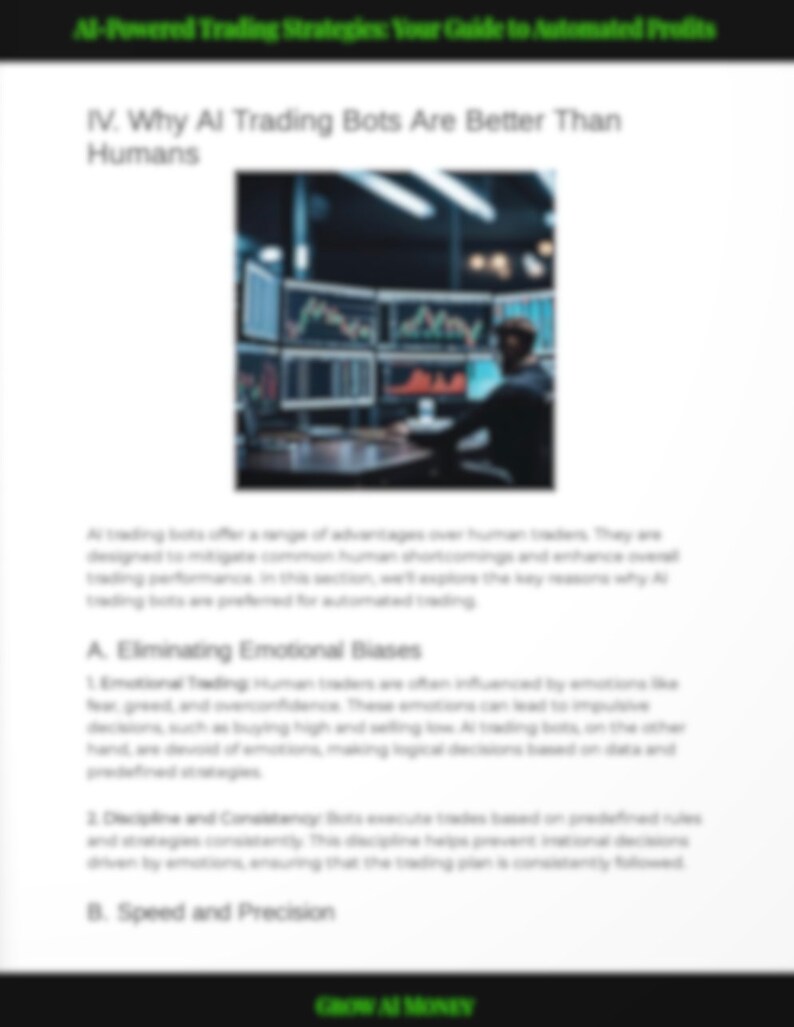 Ai-powered Trading Strategies: Your Guide to Automated Profits - Etsy