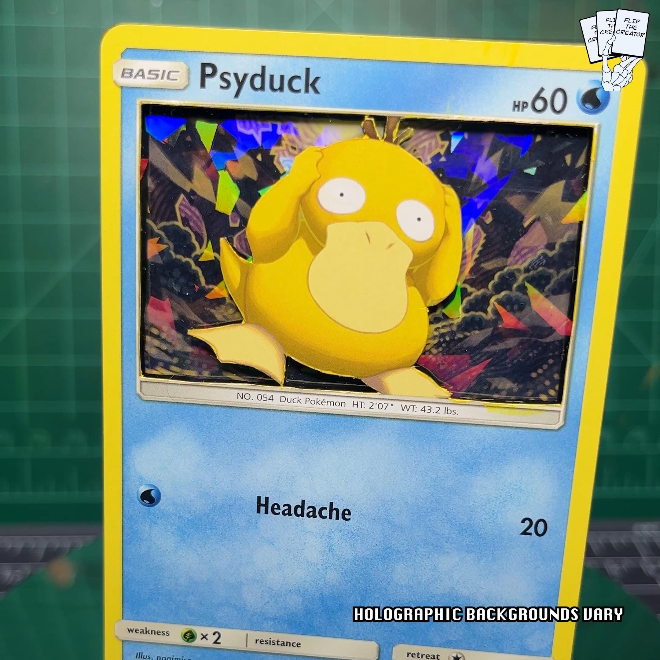 Psyduck | Pokémon 3D Cards | Pokemon Gifts for All Ages | Pokemon ...