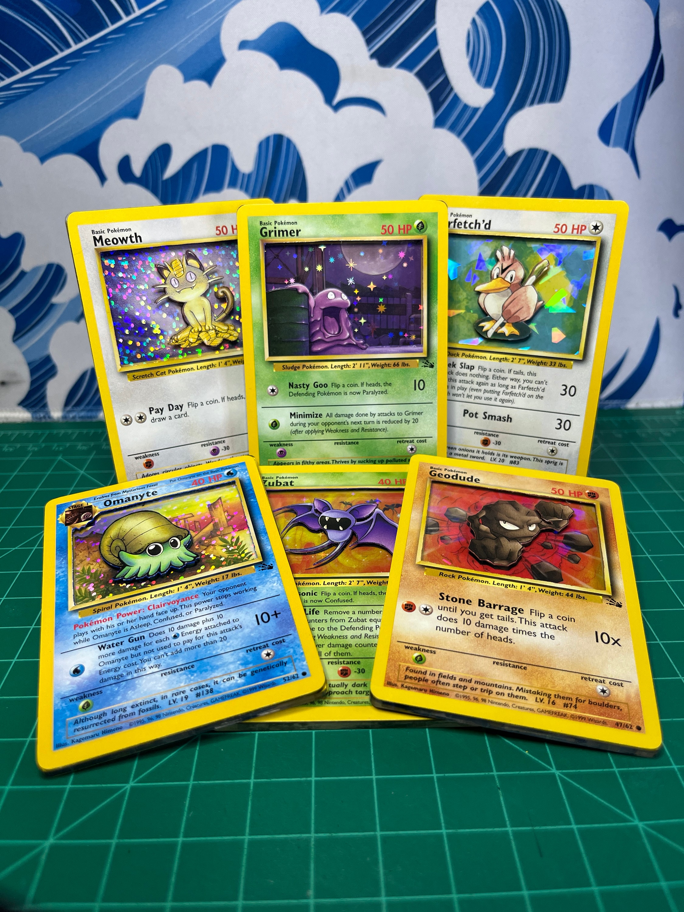 Pokémon 3D Cards From the Original Series Pokémon Gifts for - Etsy