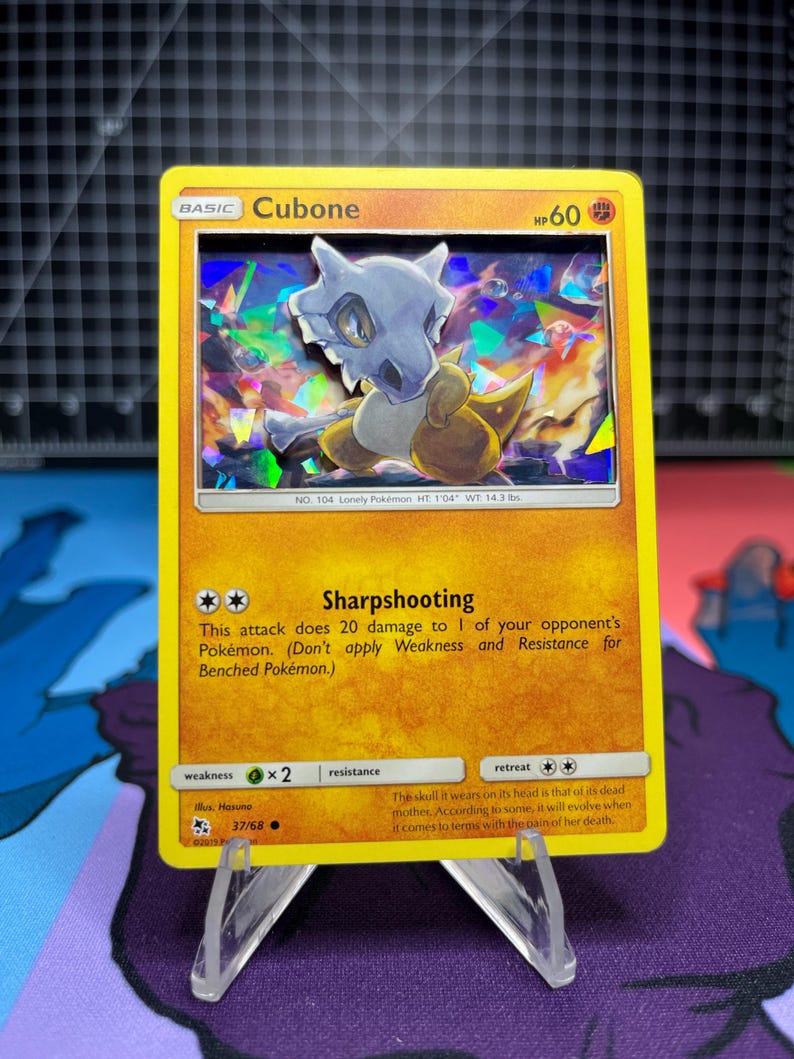 Cubone | Pokémon 3D Cards | Pokemon Gifts for All Ages | Pokemon ...