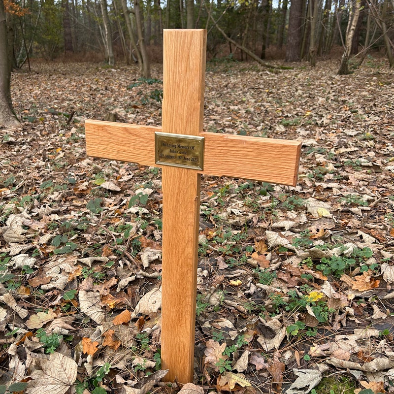 Wooden Crosses for Graves - Etsy UK
