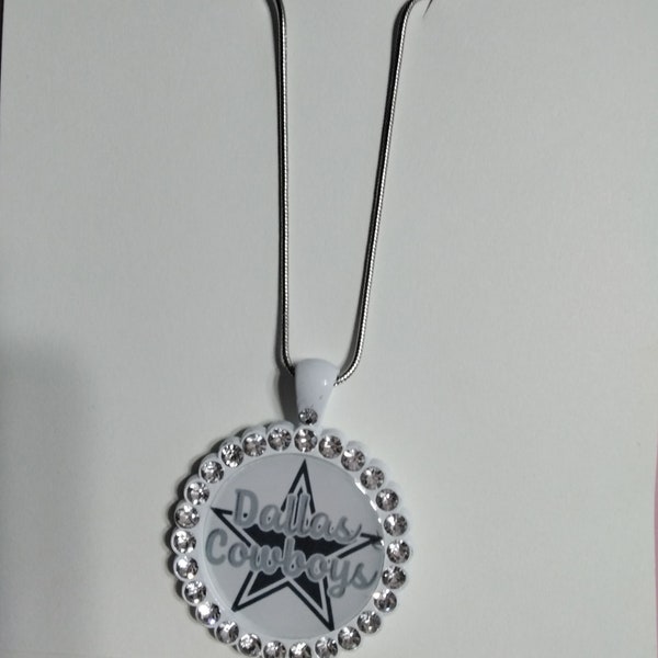 Dallas Cowboys Plastic Necklace - Etsy