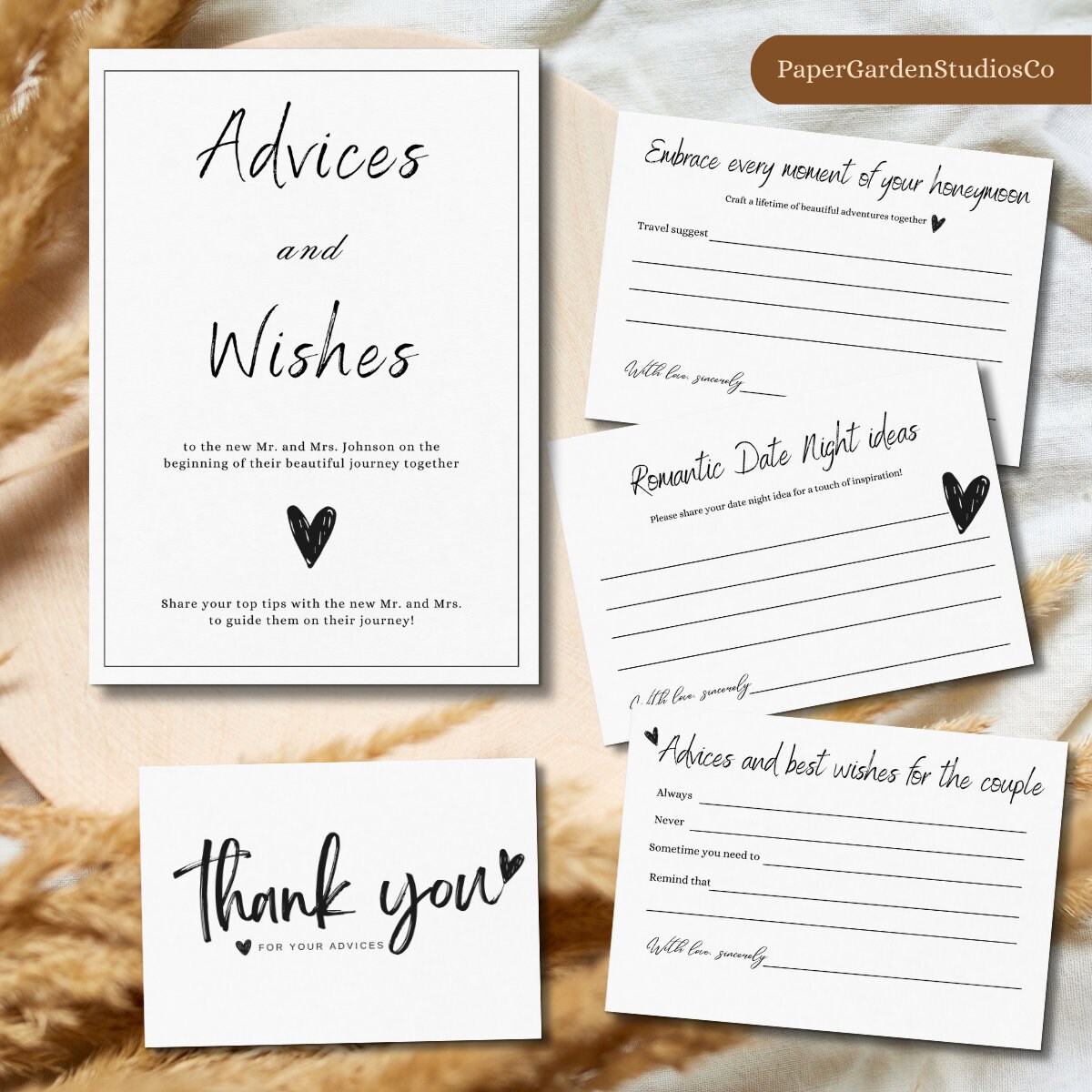 Advice And Wishes Sign And Cards Advice And Wishes For The Future Mr