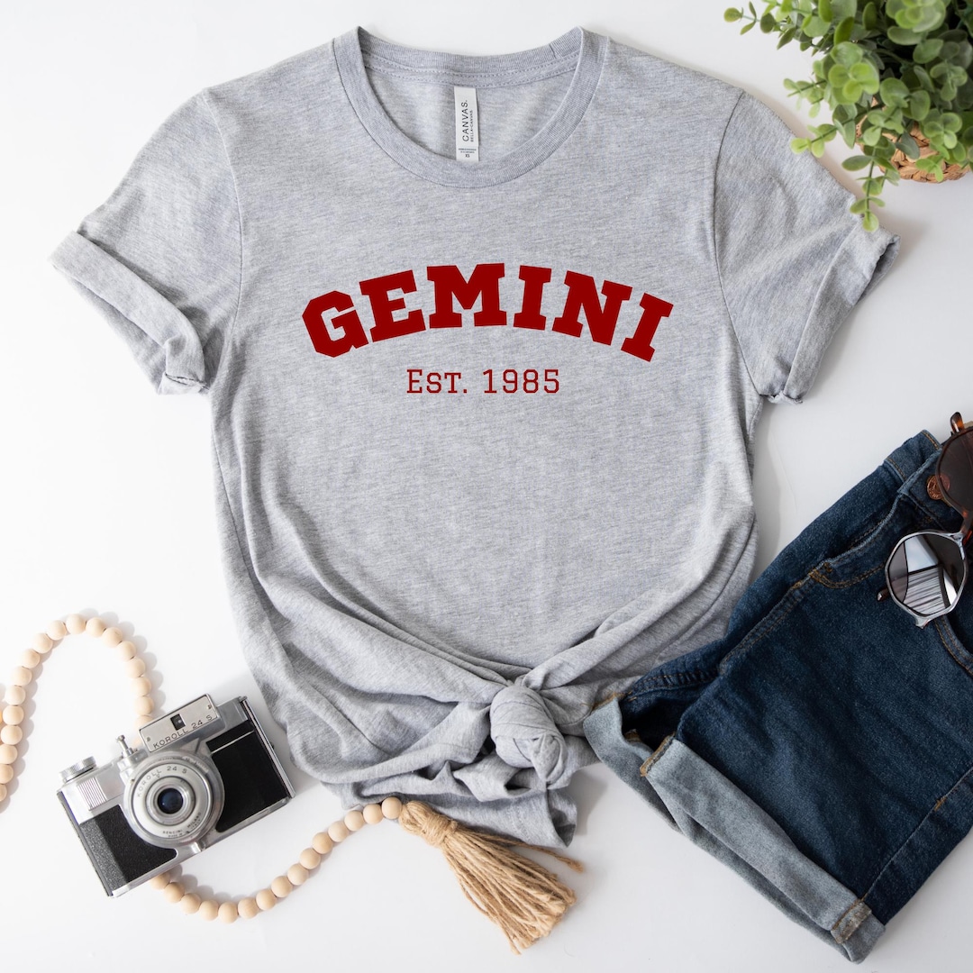 Custom Gemini Birthday Shirt: Astrology Gift - Etsy