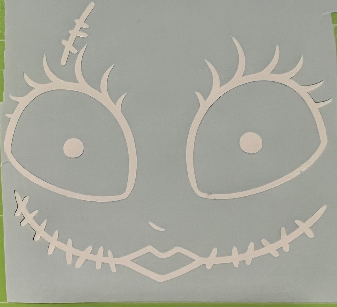Sally's Smile Decal Nightmare Before Christmas - Etsy