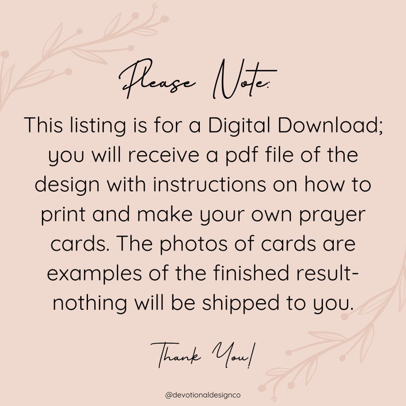 Printable Surrender Novena Prayer Card Set, Pink, Floral, 12 Cards ...