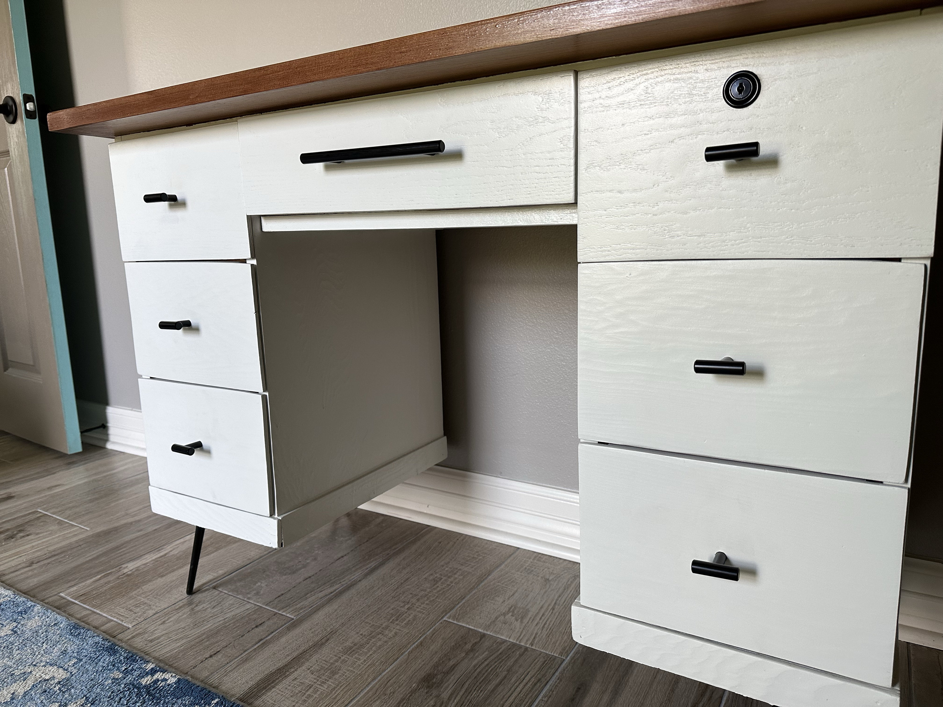 Refurbished Vintage Desk - Etsy