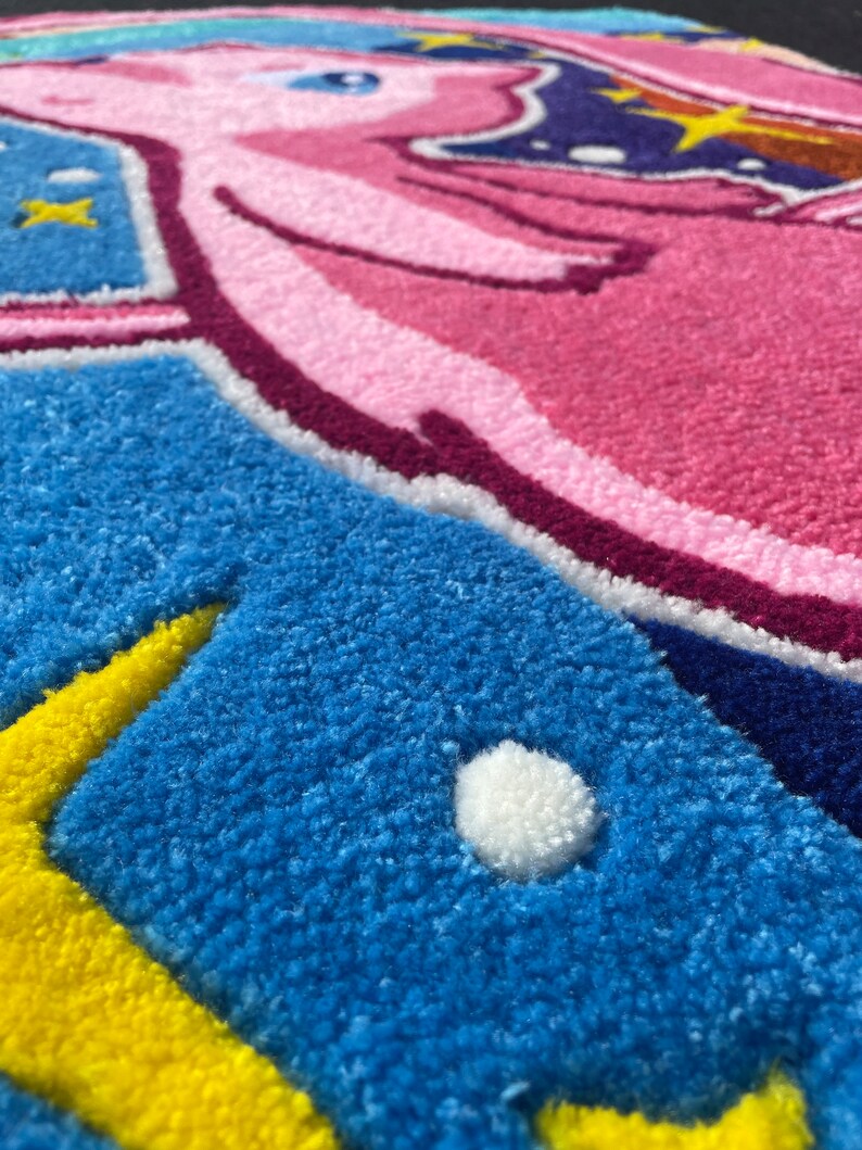 Mew Handmade Tufted Rug 2.5' X 3.5' Anime, Gaming, Custom, Legendary ...