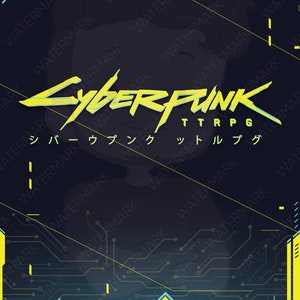 Cyberpunk Themed TTRPG Character Sheet - Etsy