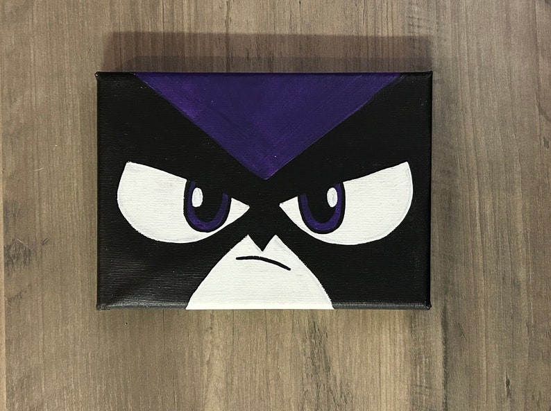 Teen Titans Go Canvas Paintings, Set of 5 - Etsy
